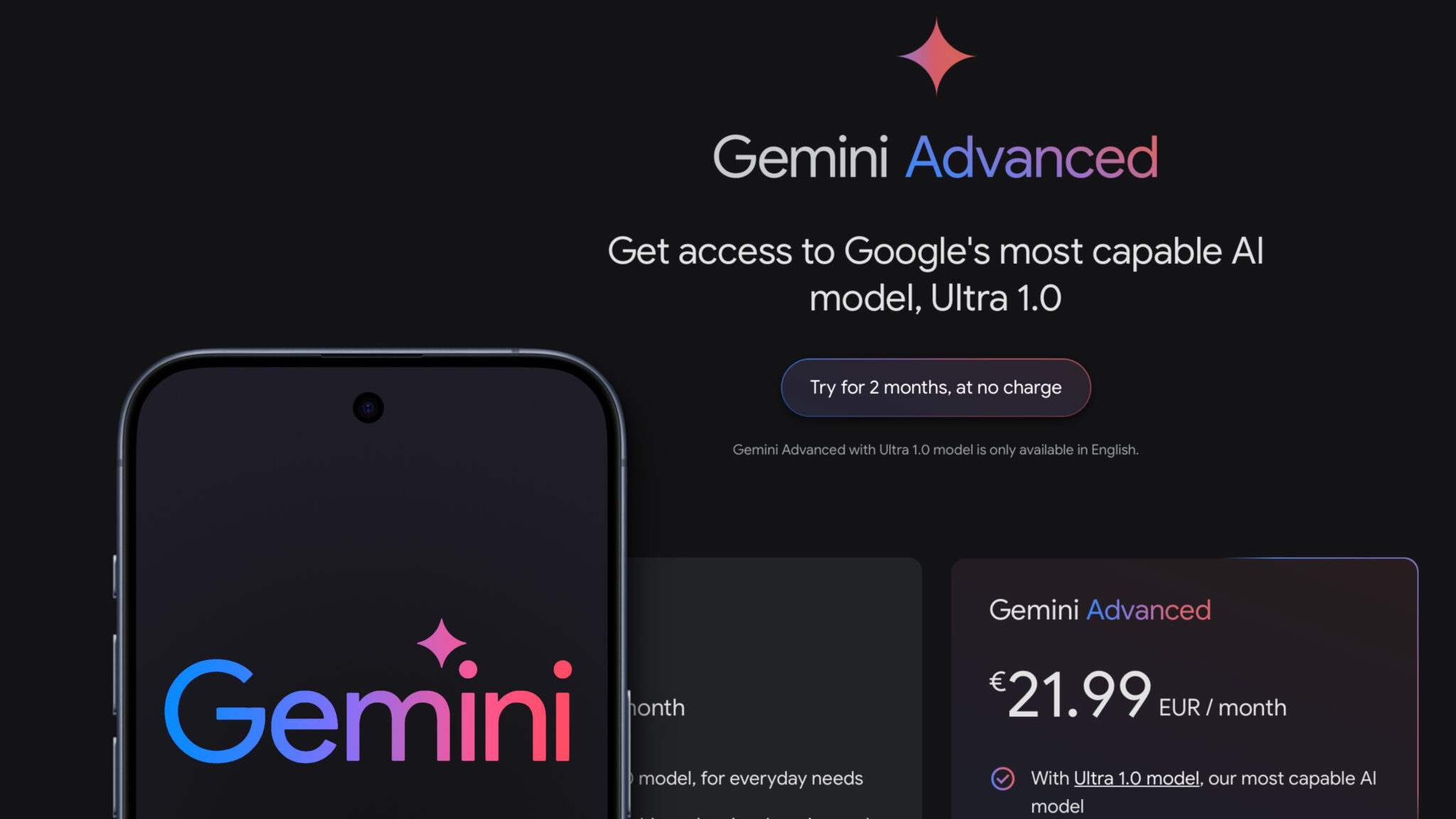 会話AI「Gemini」有料版、Pythonコードを編集・実行可能に